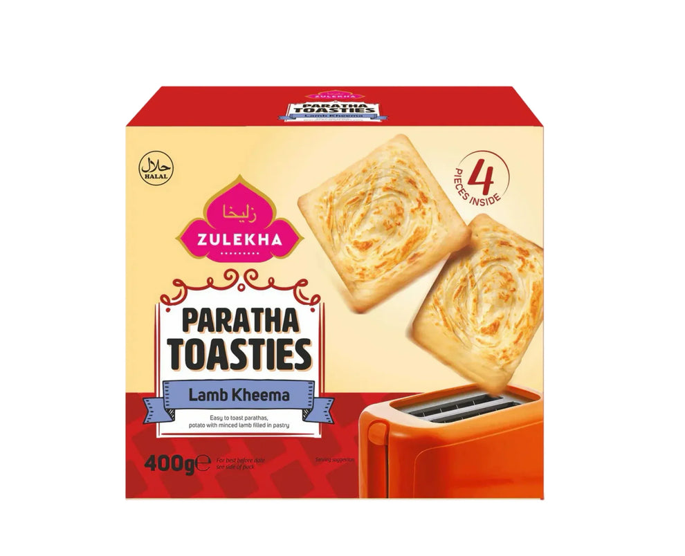 ZULEKHA LAMB KHEEMA PARATHA TOASTIES 400g – Kashmir Watan Foodstores