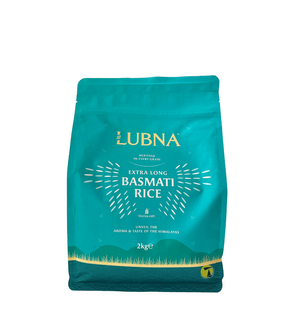 LUBNA GOLDEN EX L/G RICE 2KG – Kashmir Watan Foodstores
